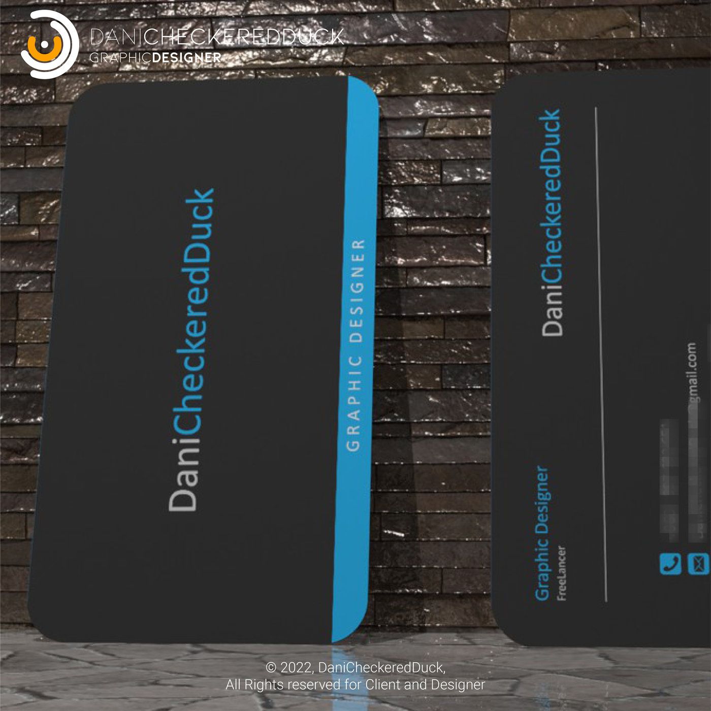 DCD Card 1 by Dani CheckeredDuck at Coroflot.com