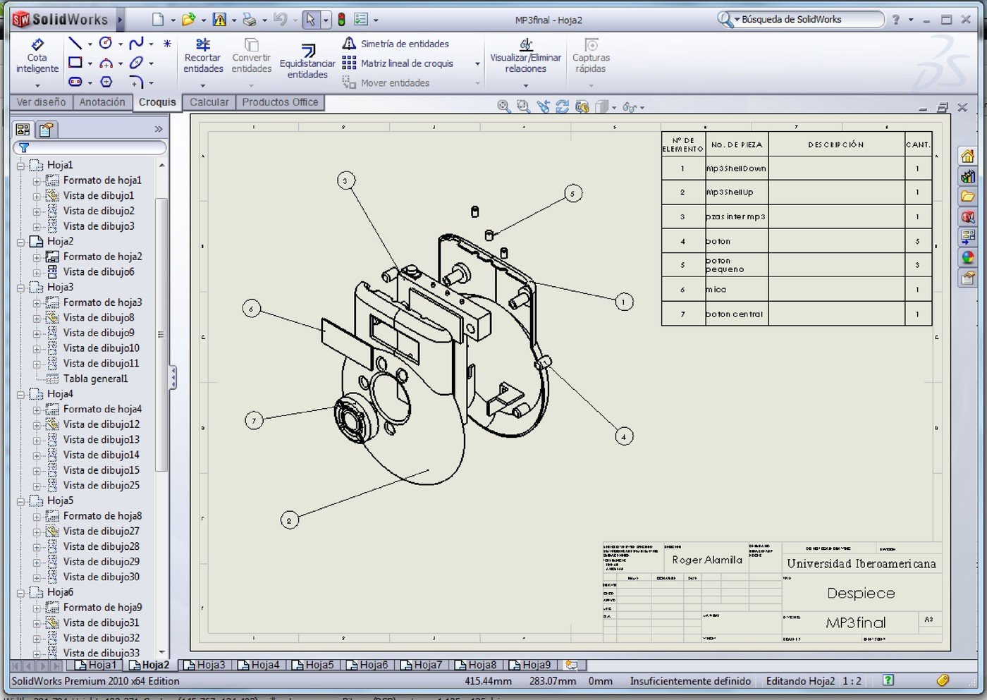 Engineering CAD Drawings by Roger Alamilla at Coroflot.com