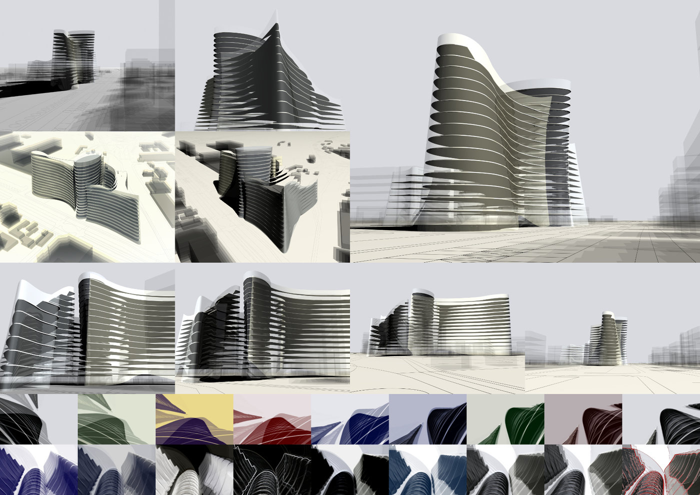 The Twisting Building by Svilen Nenchev at Coroflot.com