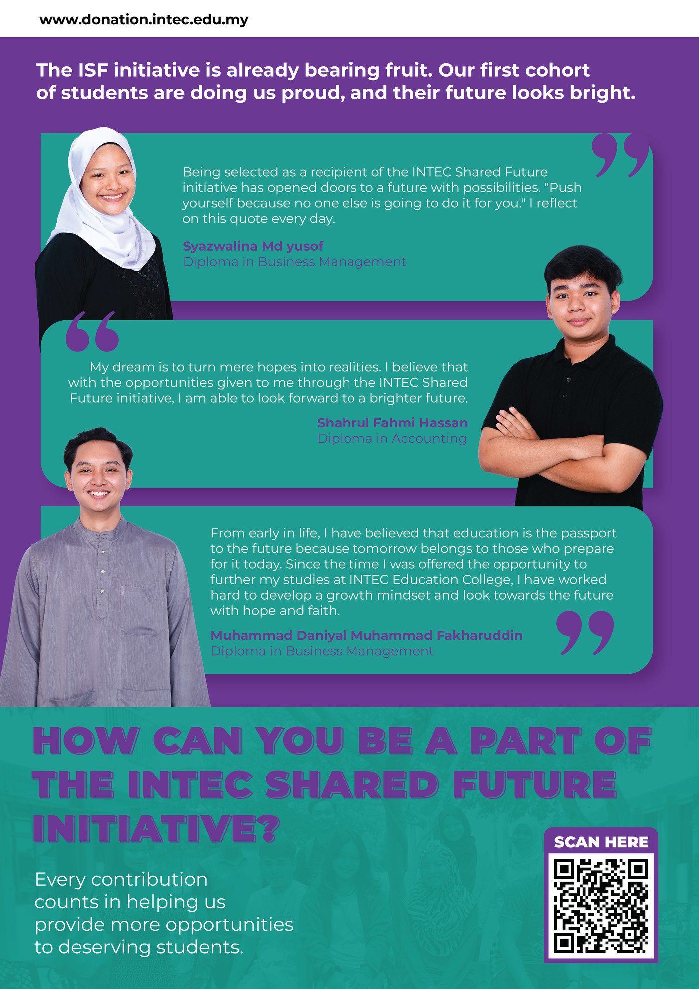 INTEC SHARED FUTURE brochure by Mohamad Hafiz Mohamad Shapie at ...