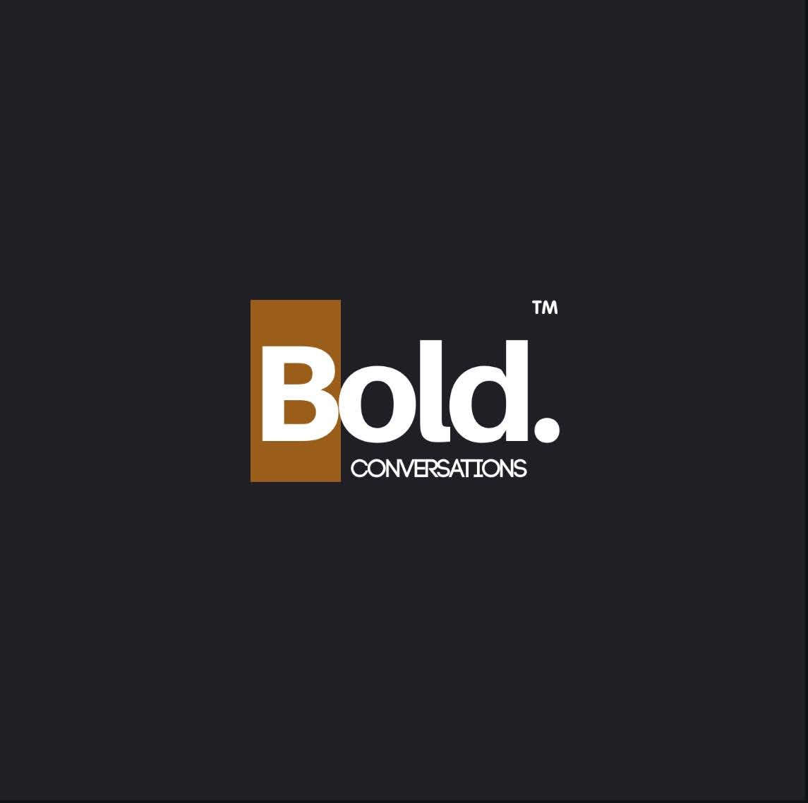 Logo for Bold Conversations by Angela Efia Dzidzornu at Coroflot.com