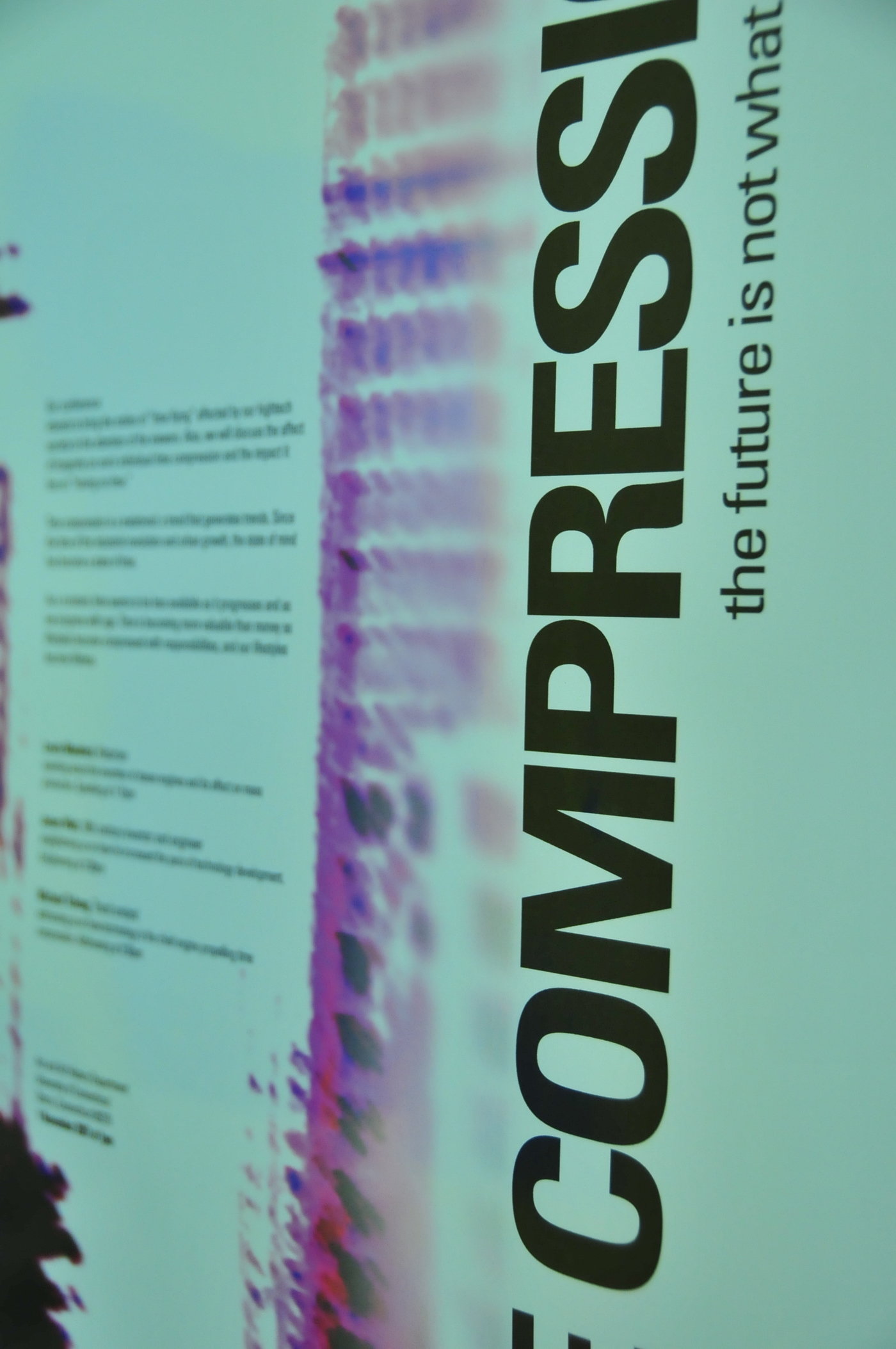 Time Compression by Johanna DeNapoli at Coroflot.com