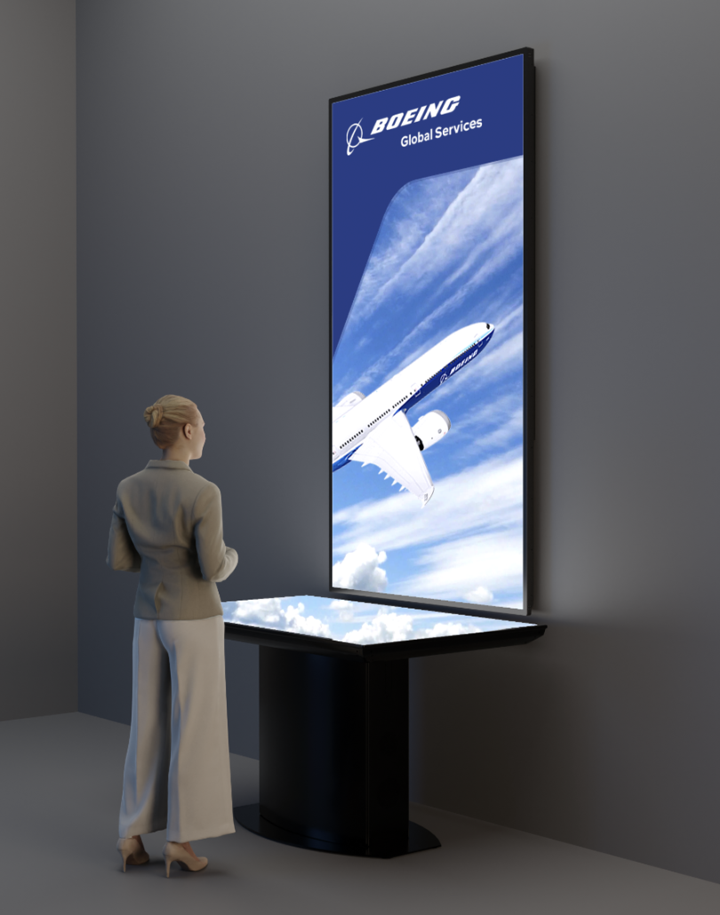 Boeing Global Services Touch Interactive at Paris Air Show 2023 by ...