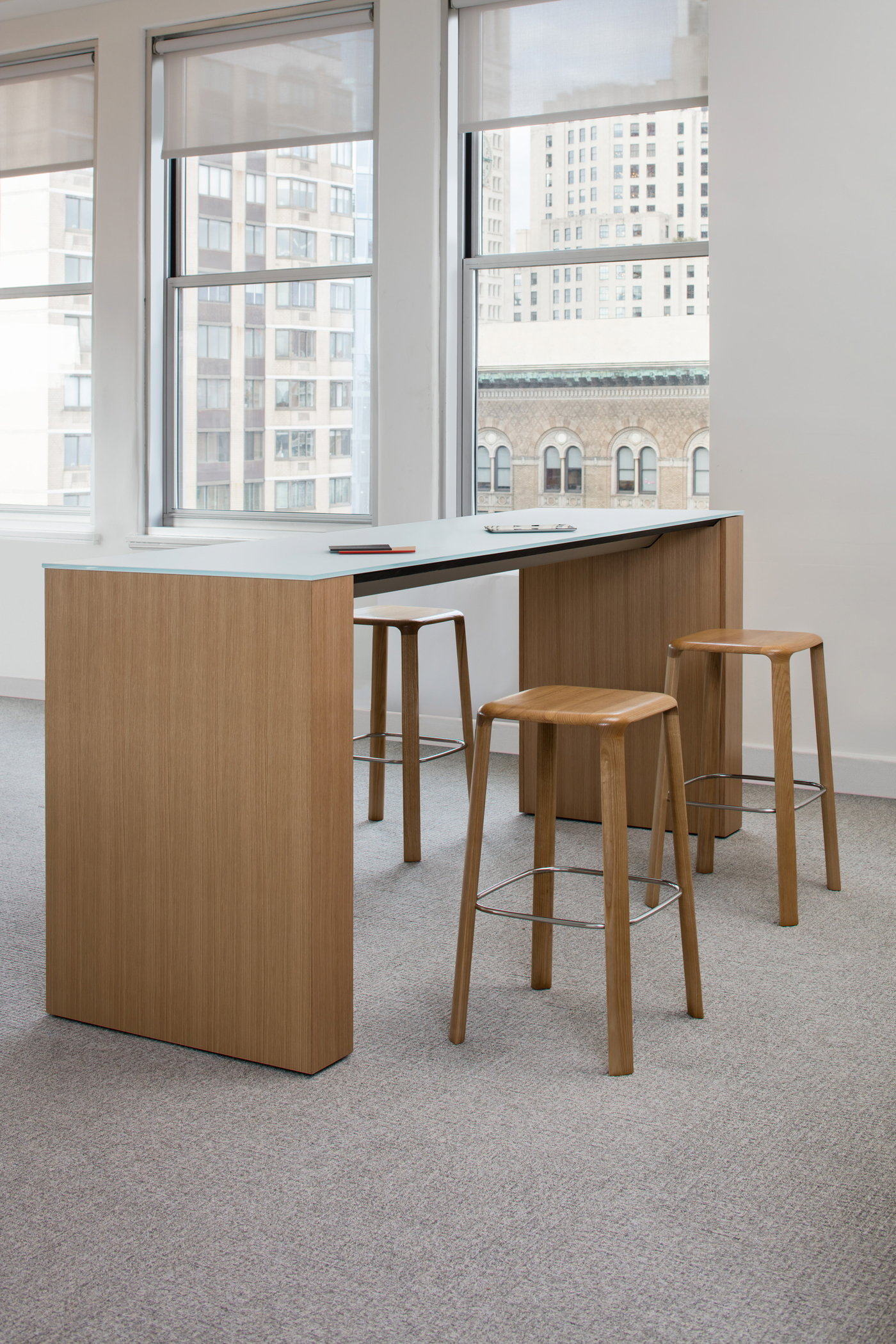 Gunlocke Trillia Stool by Zach Raven at Coroflot.com