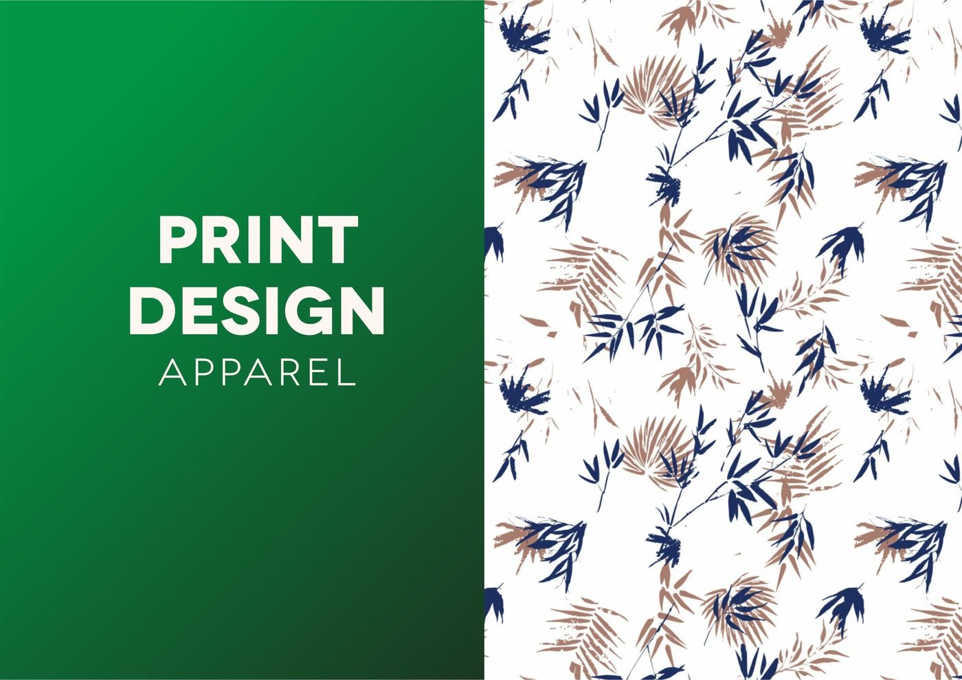 Presenting fabric print designs created over the years working at a ...