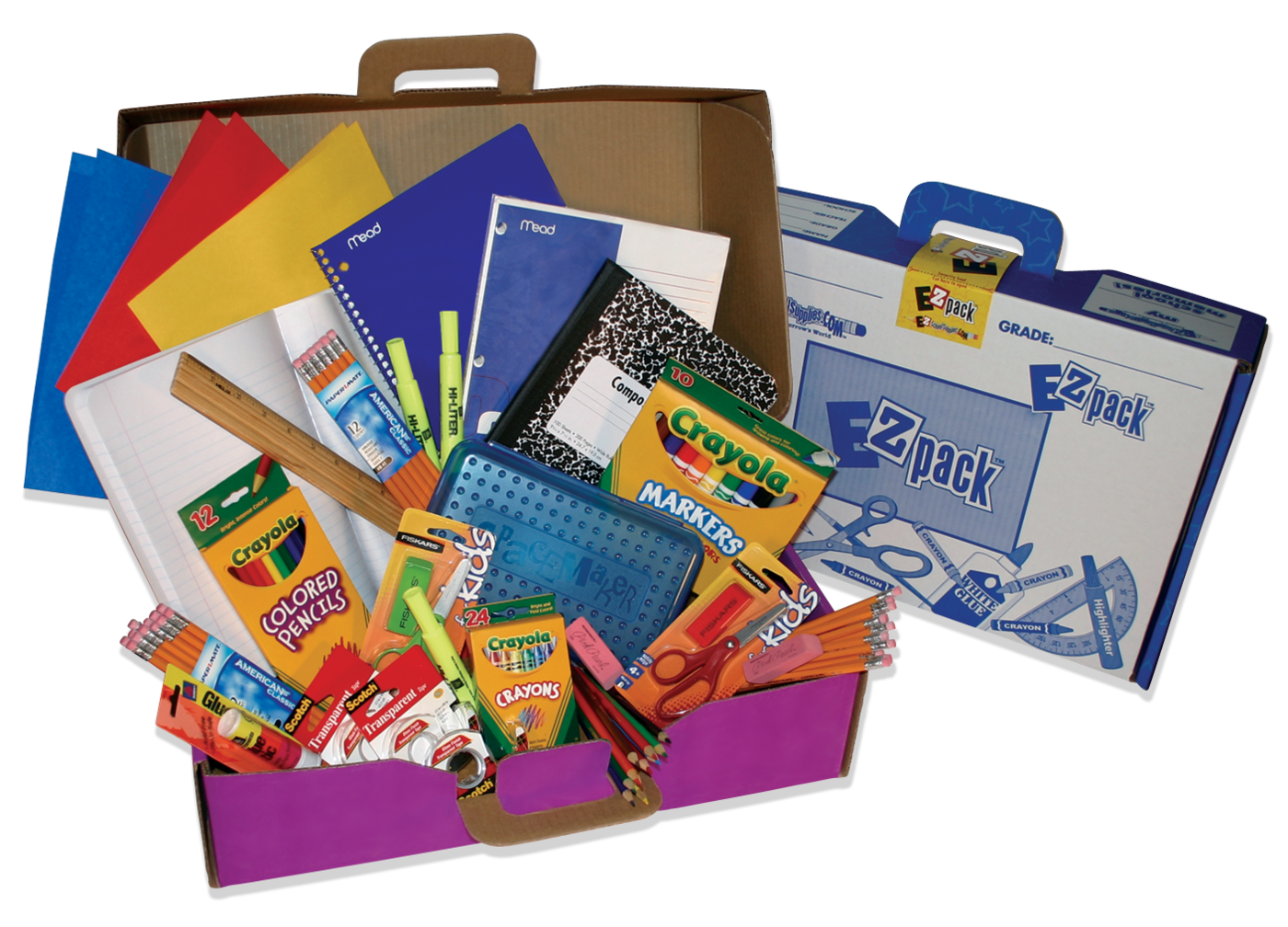 EZ School Supplies Packaging Design by Gregg Smith at Coroflot.com