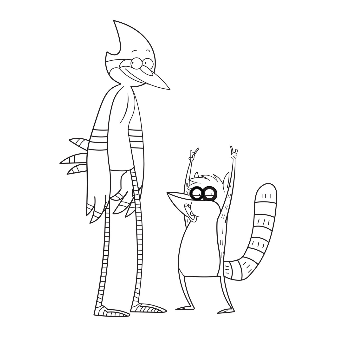 Mordecai And Rigby By Hazem Ibrahim At Coroflot mordecai-and-rigby-by-hazem-ibrahim-at-coroflot