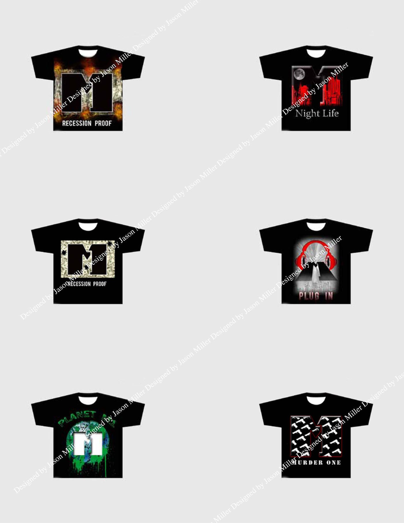 Designs and logos by Jason Miller at Coroflot.com