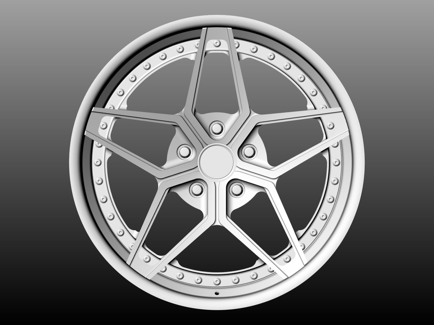 Early Wheel Concepts rendered in Rhino by Byron Gillen at Coroflot.com