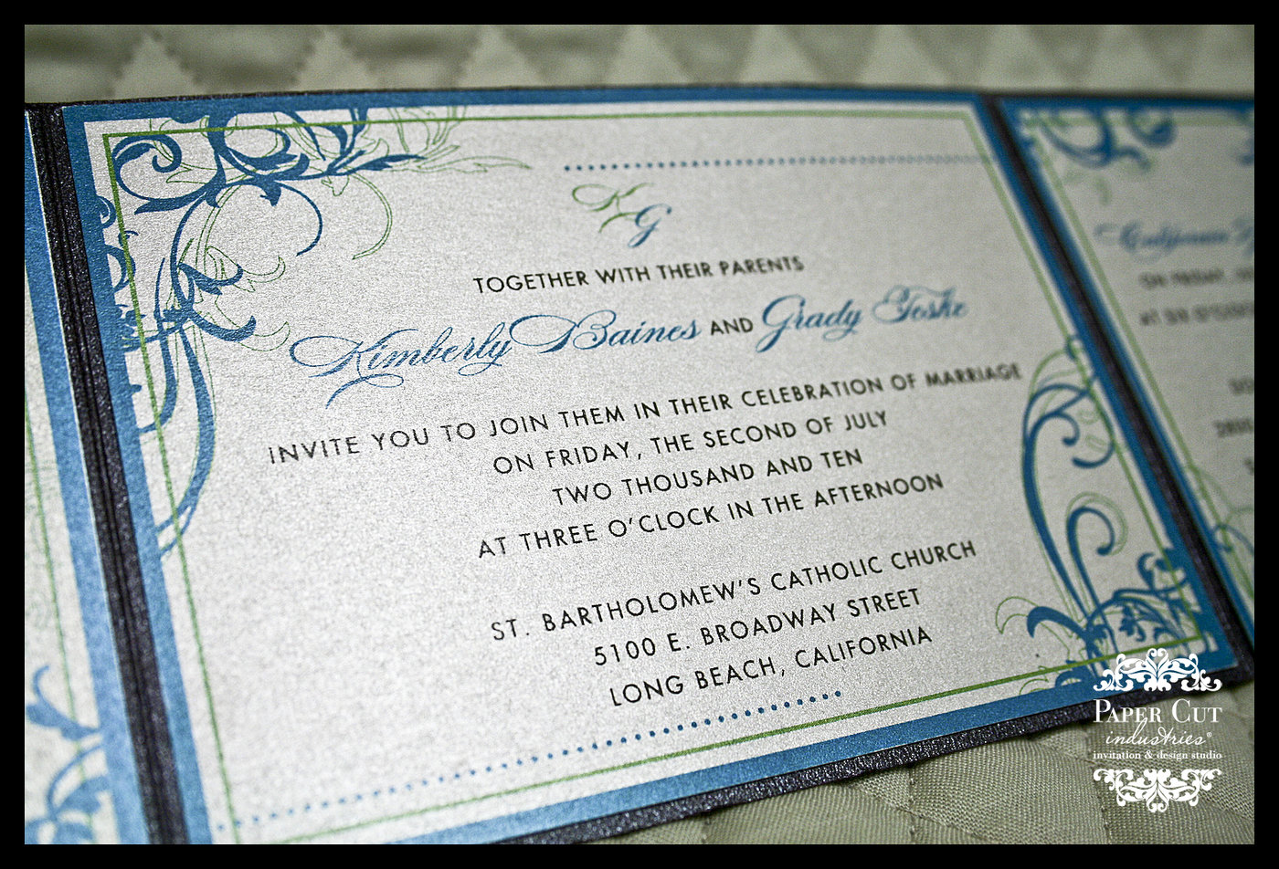 Wedding Invitations & Event Invitations by Monica Garrett at Coroflot.com