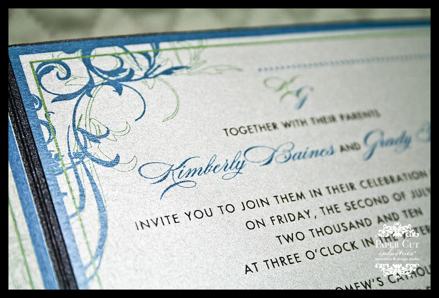 Wedding Invitations & Event Invitations by Monica Garrett at Coroflot.com
