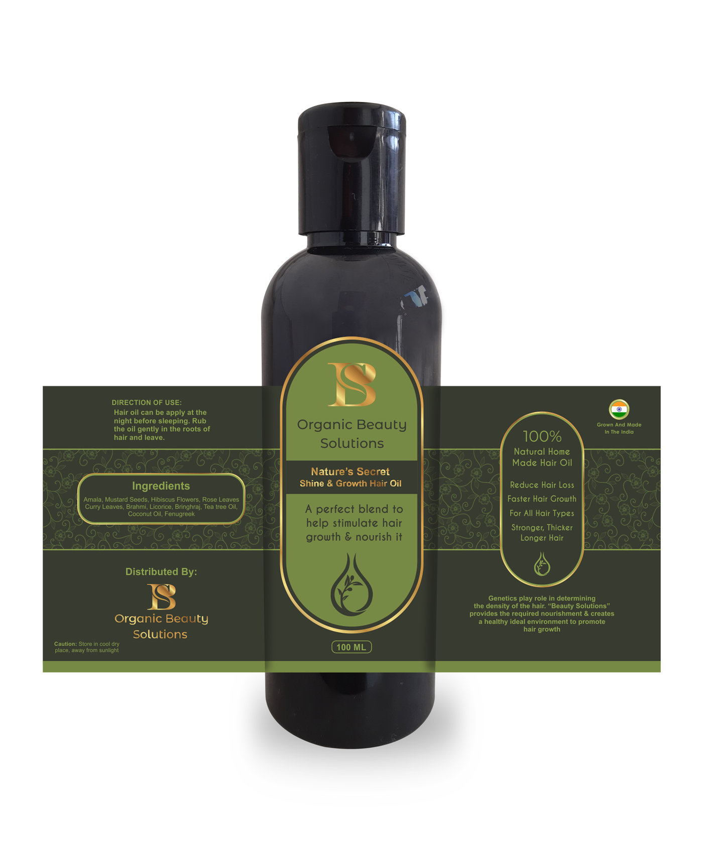 Label Design for Oil Bottle by Rohit Sharma at Coroflot.com