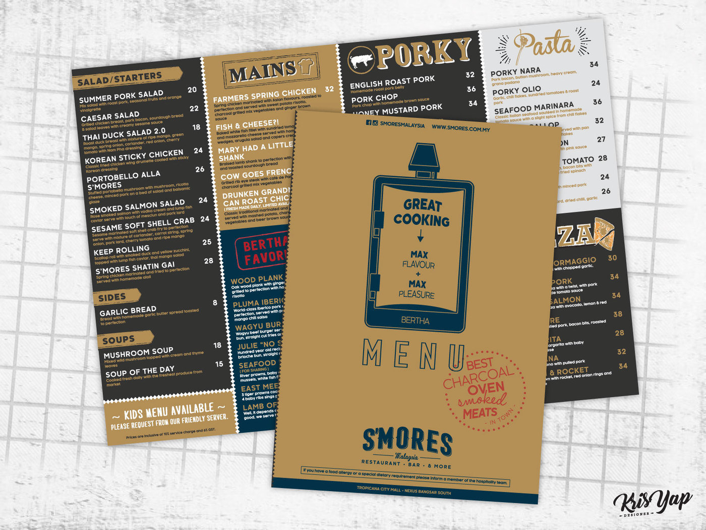 S'mores Restaurant by Kristen Yap at Coroflot.com