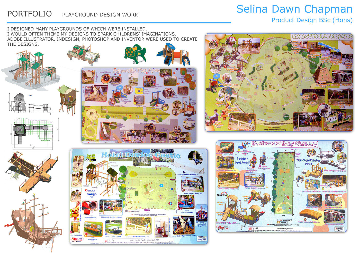 Playground Design by Selina Chapman at Coroflot.com