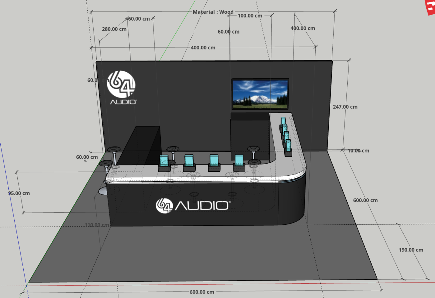 64 Audio Booth Design by Savio Cheng at Coroflot.com