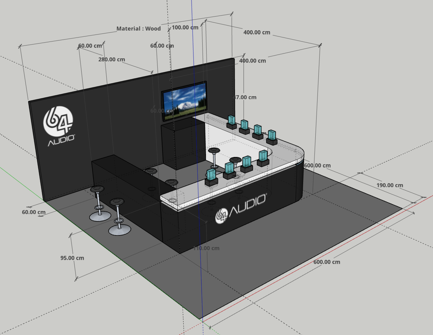 64 Audio Booth Design by Savio Cheng at Coroflot.com