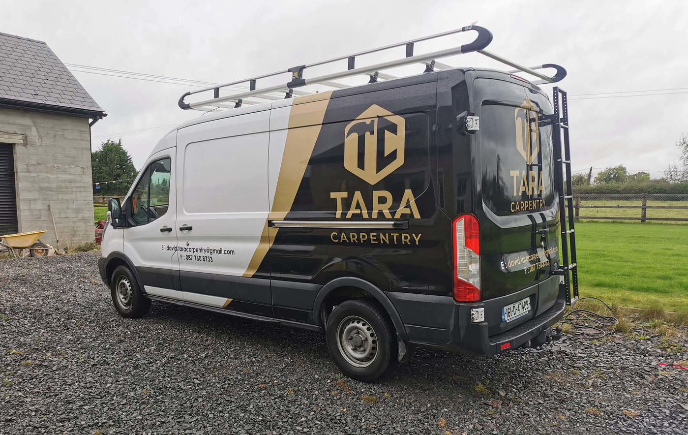 Carpenter Vehicle Branding Project by Aengus Ryan at Coroflot.com