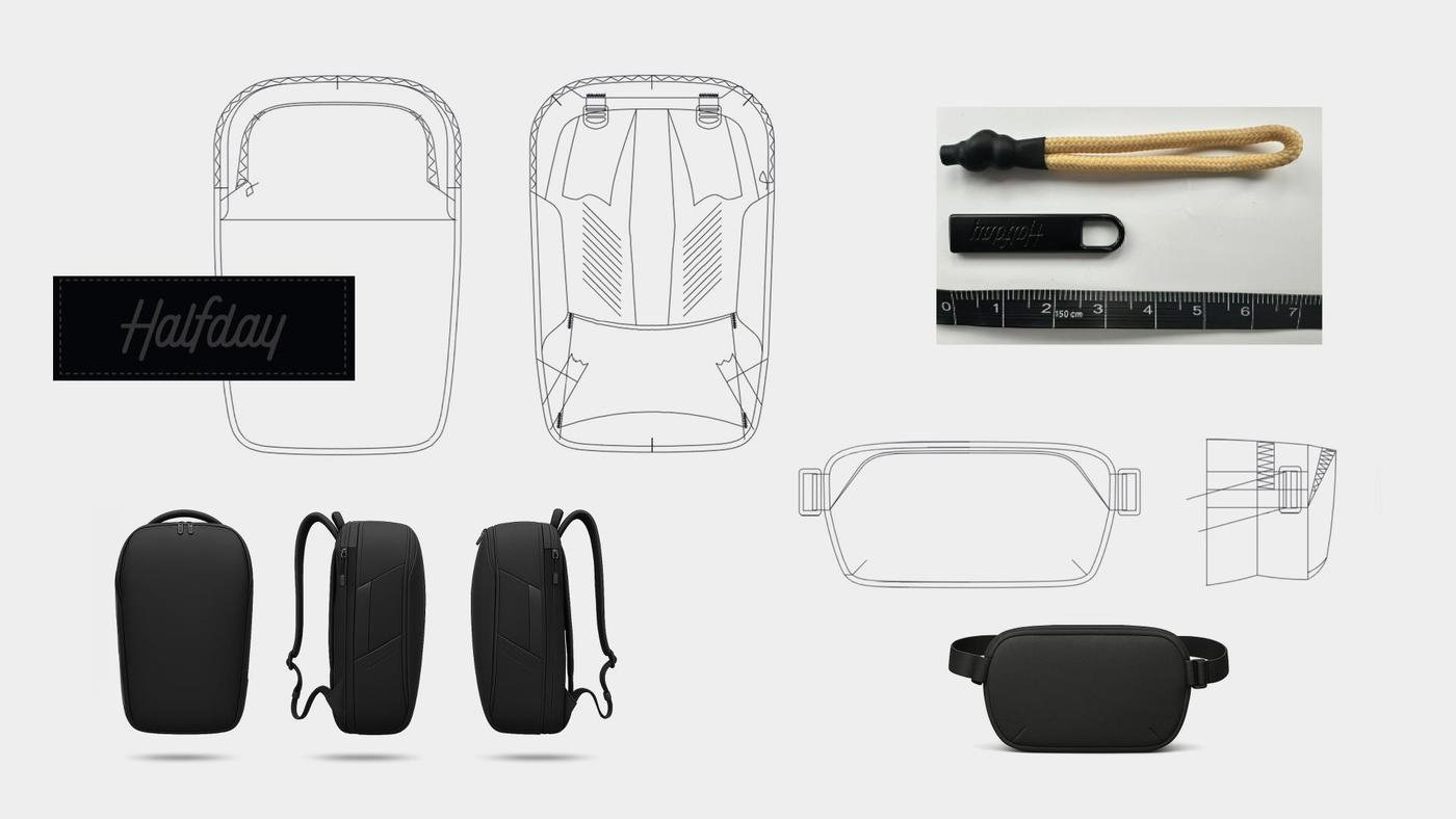 Halfday Roamer travel collection by David Hundertmark at Coroflot.com