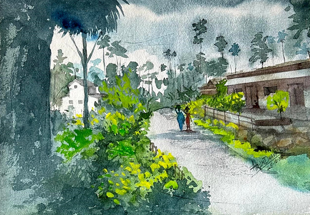 Water Color Art works by Arun Dhavali at Coroflot.com