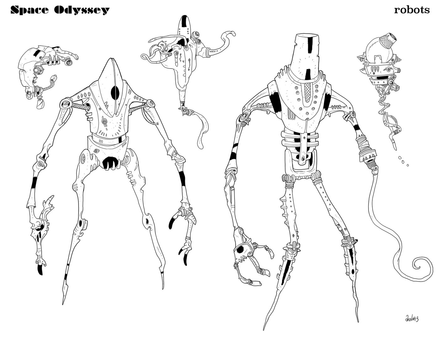 Character Design 6 by axel ortiz at Coroflot.com