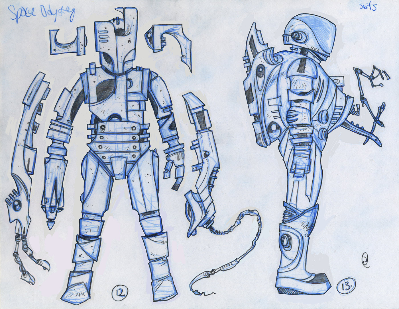 Character Design 6 by axel ortiz at Coroflot.com