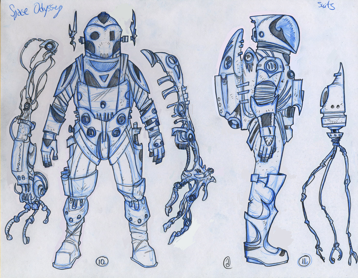 Character Design 6 by axel ortiz at Coroflot.com