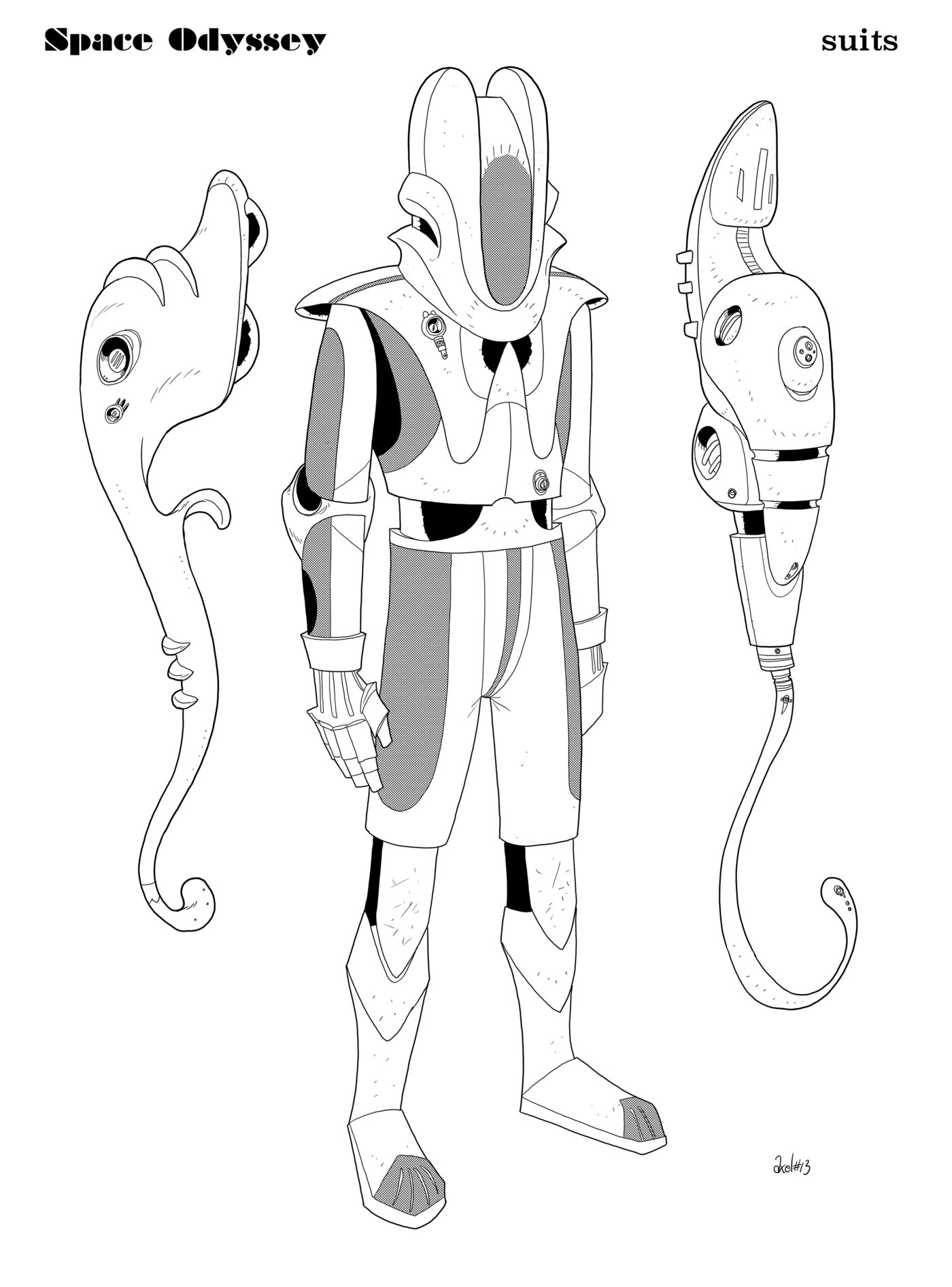 Character Design 6 by axel ortiz at Coroflot.com