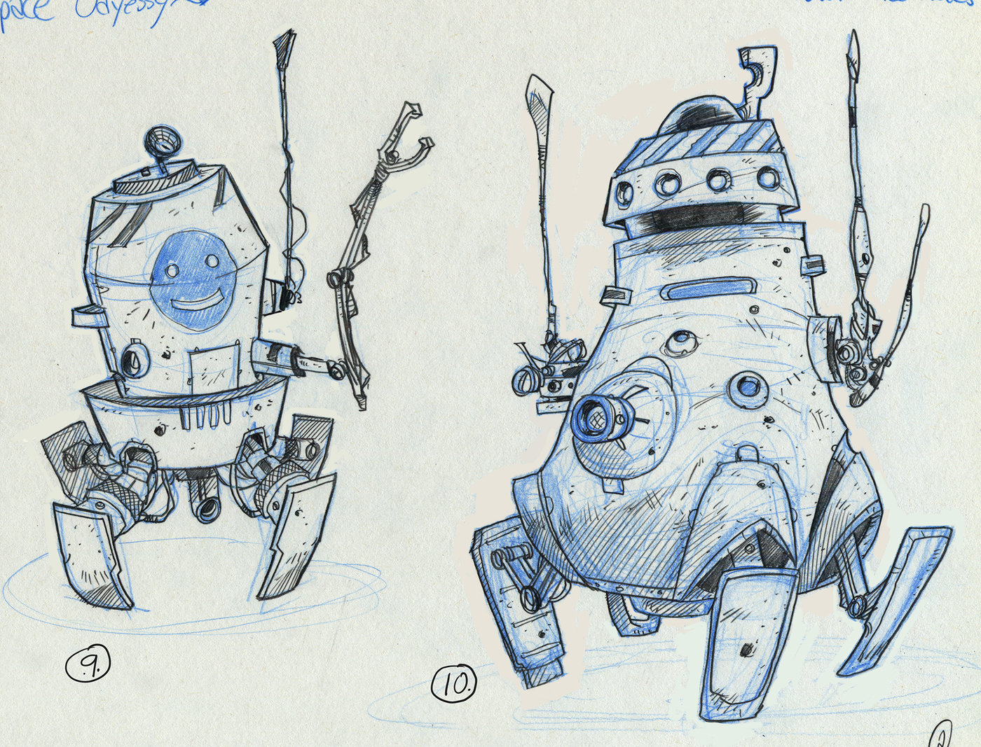 Character Design 6 by axel ortiz at Coroflot.com