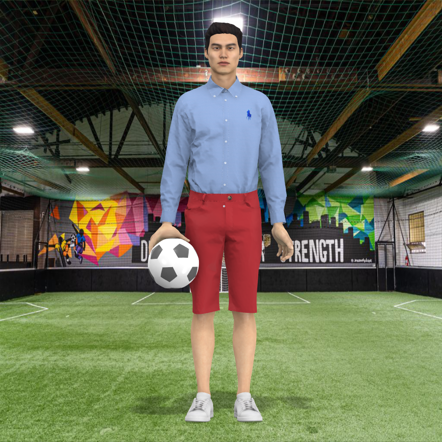 CLO 3D | Men's RL Polo Visualization by Natalie Hollern at Coroflot.com