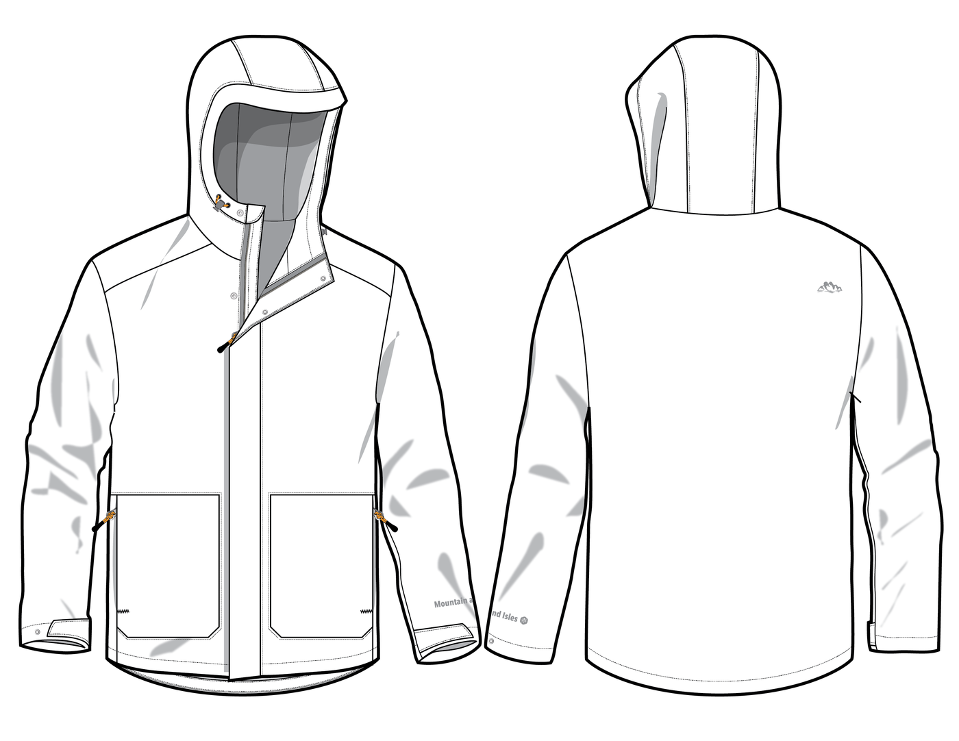 15006 | MAI MEN'S RAIN JACKET by Natalie Hollern at Coroflot.com