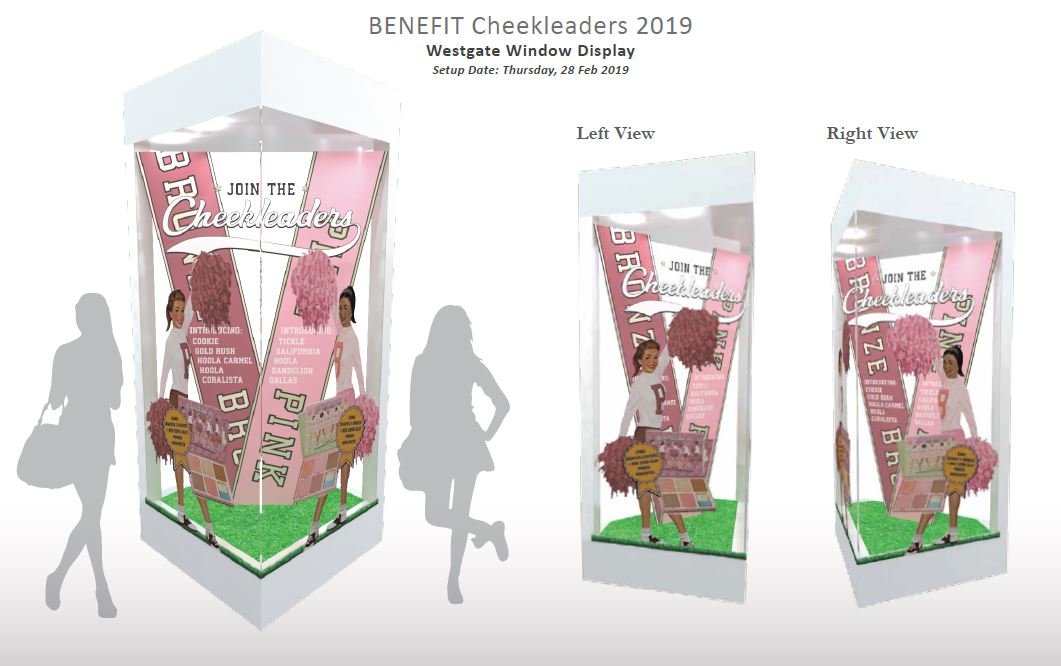 Benefit Window Display by Lifen Wu at Coroflot.com