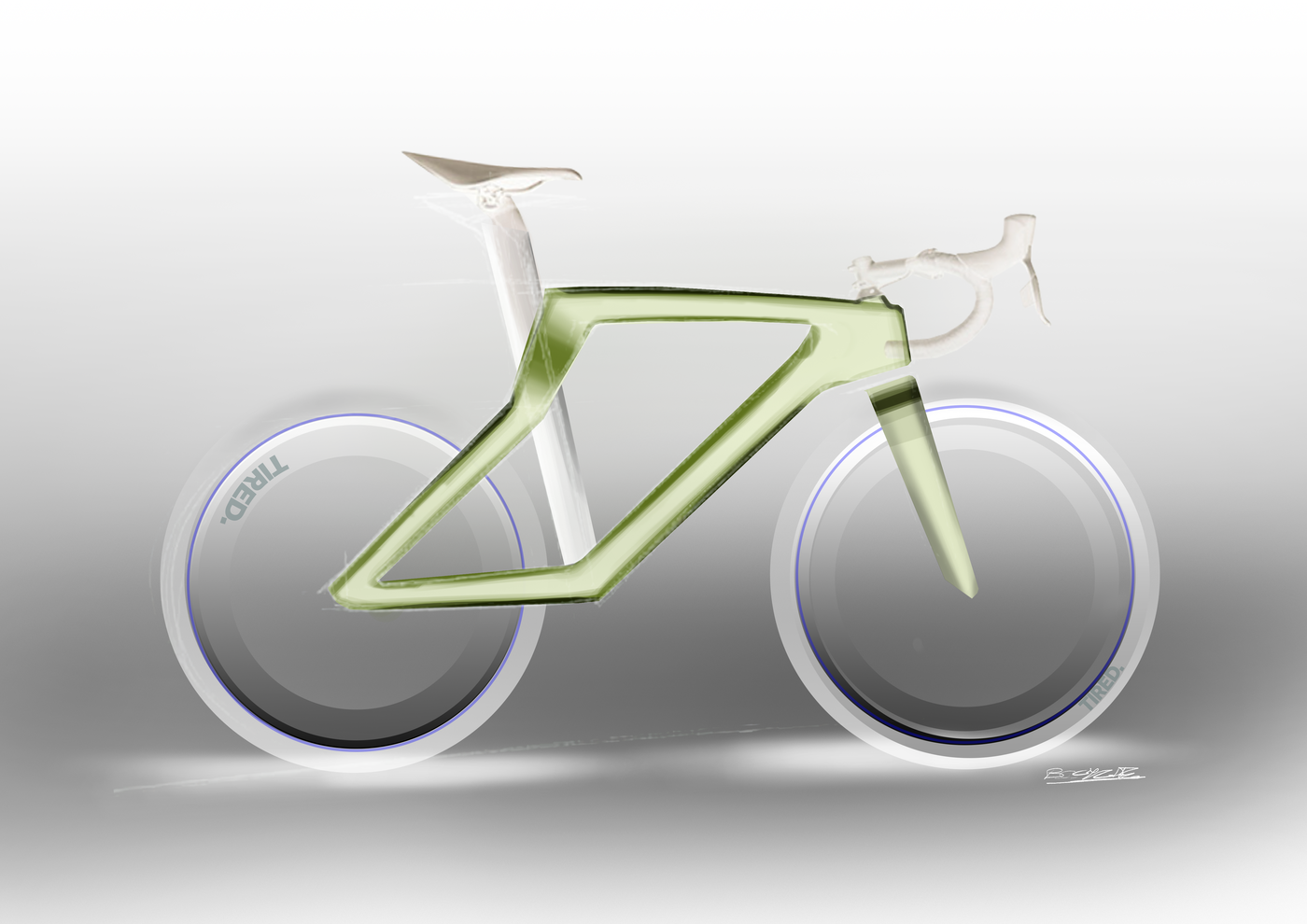 Bicycle experiment by Gunj Mali at Coroflot.com