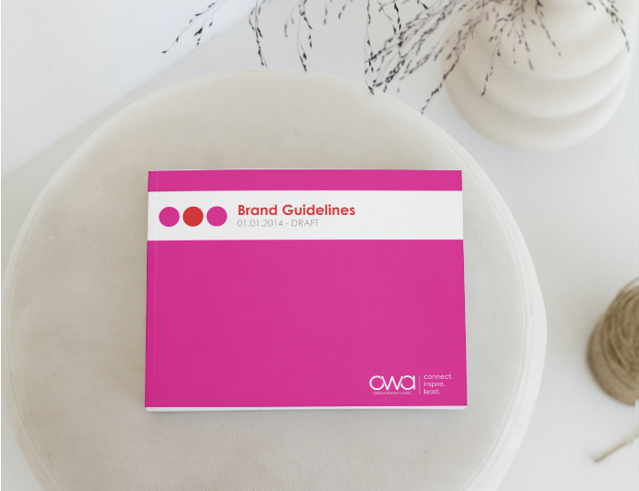 OWA Brand Identity by Brooke Lumbus at Coroflot.com