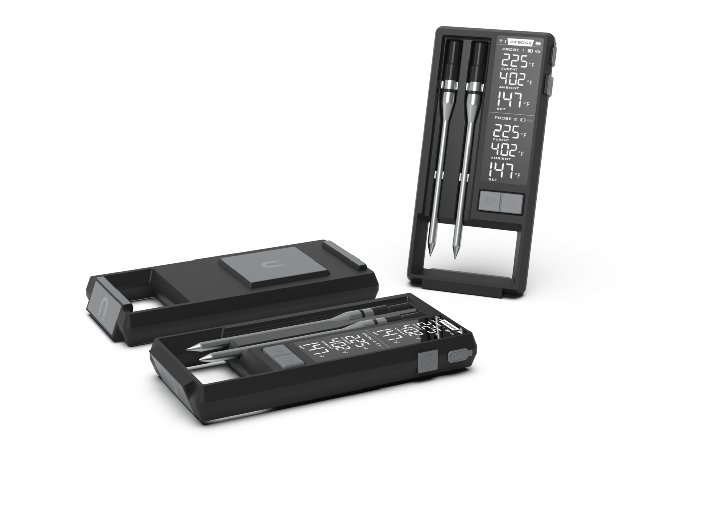 Wireless Meat Probe / Dock hardware / Digital Display Design by Nate ...