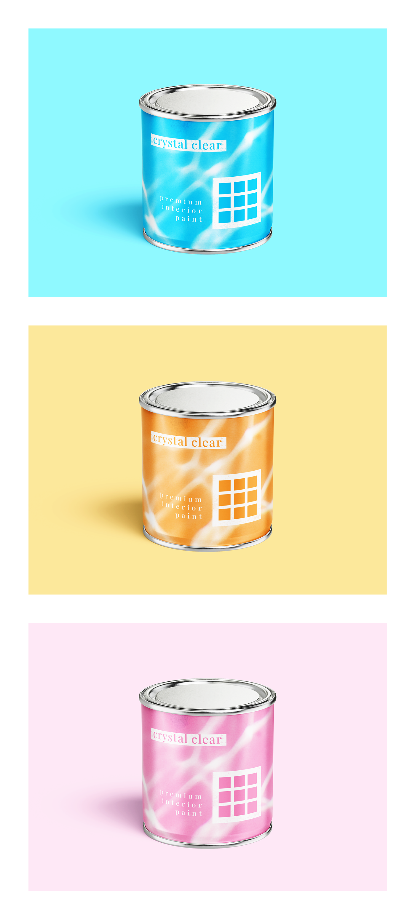 Paint Can Label Design by Sofija Nikolic at Coroflot.com
