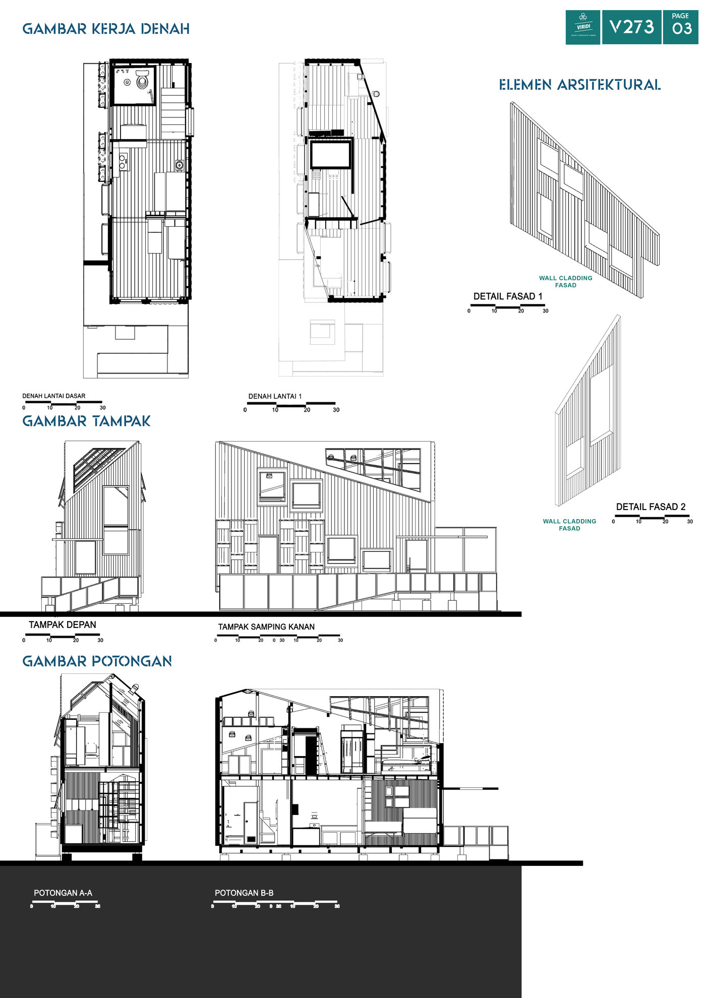 Sayembara Tiny House Viridi by Akhdiat Iqbal Maulana S.Ars at Coroflot.com
