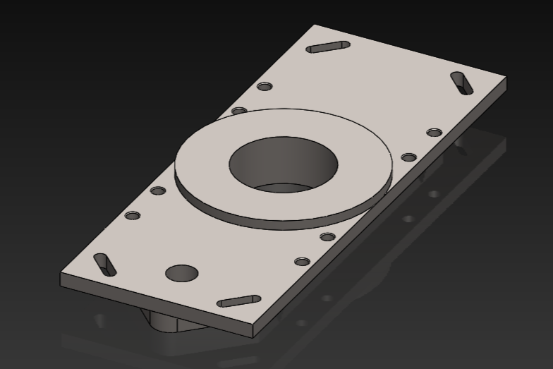 SolidWorks _ Alignment Plate by Ishan Makkar at Coroflot.com