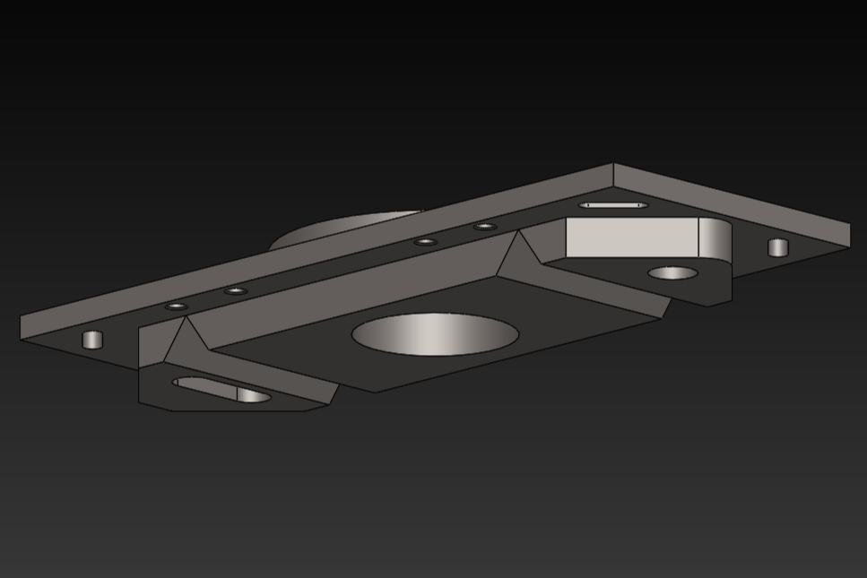 SolidWorks _ Alignment Plate by Ishan Makkar at Coroflot.com