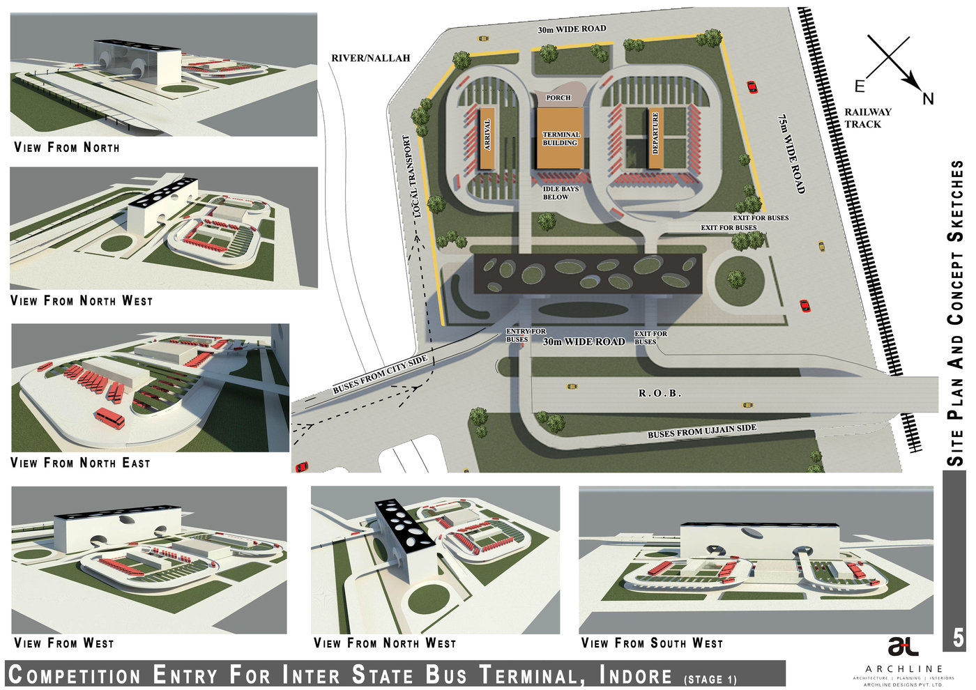 Competition entry for ISBT Indore by Anand Prakash at Coroflot.com