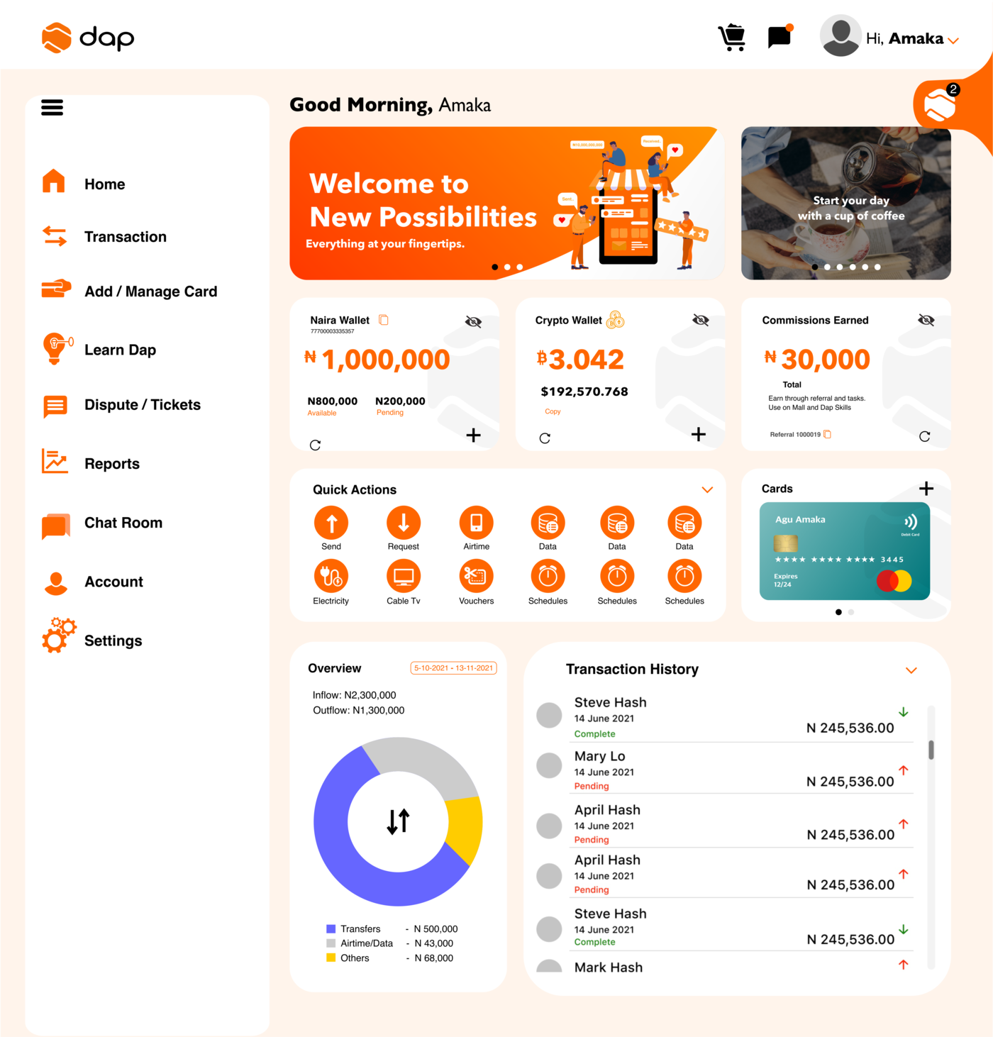 Dap - User Interface for dap website and web app by Samuel Pascal at ...