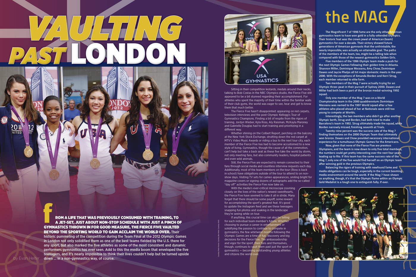 Inside Gymnastics magazine by Courtney Wilkes Muller at Coroflot.com