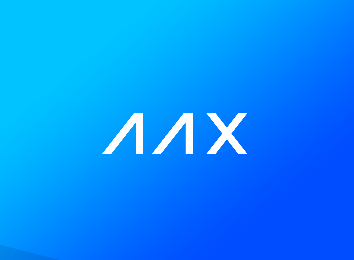 AAX - Crypto & Digital Asset Exchange Branding by Ricardo M at Coroflot.com