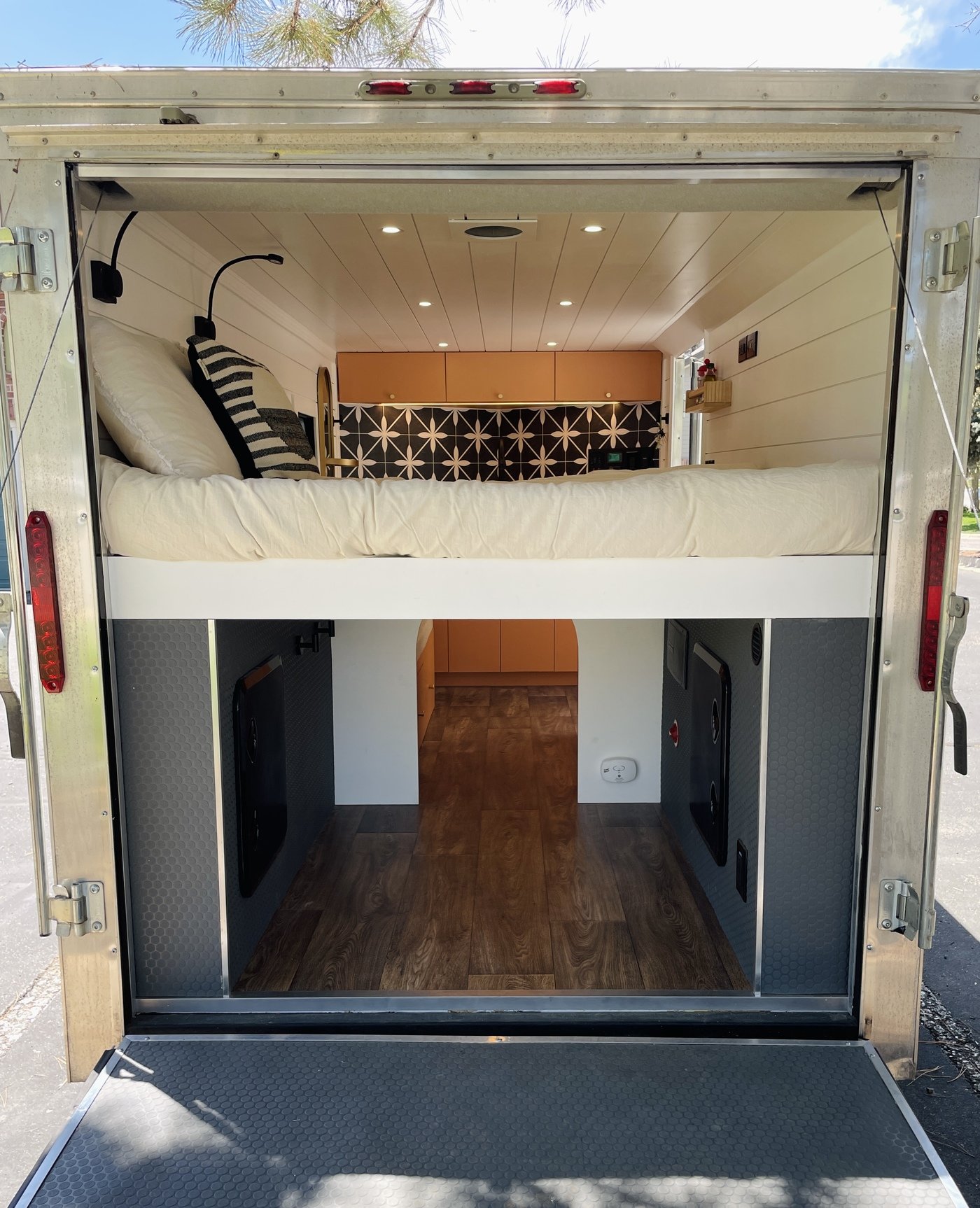 Cargo Trailer Camper Conversion by Benjamin Cignarale at Coroflot.com