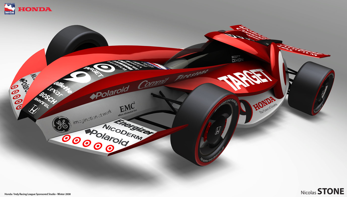 Honda IndyCar Sponsored Studio - Winter 2008 by Ren Stone at Coroflot.com