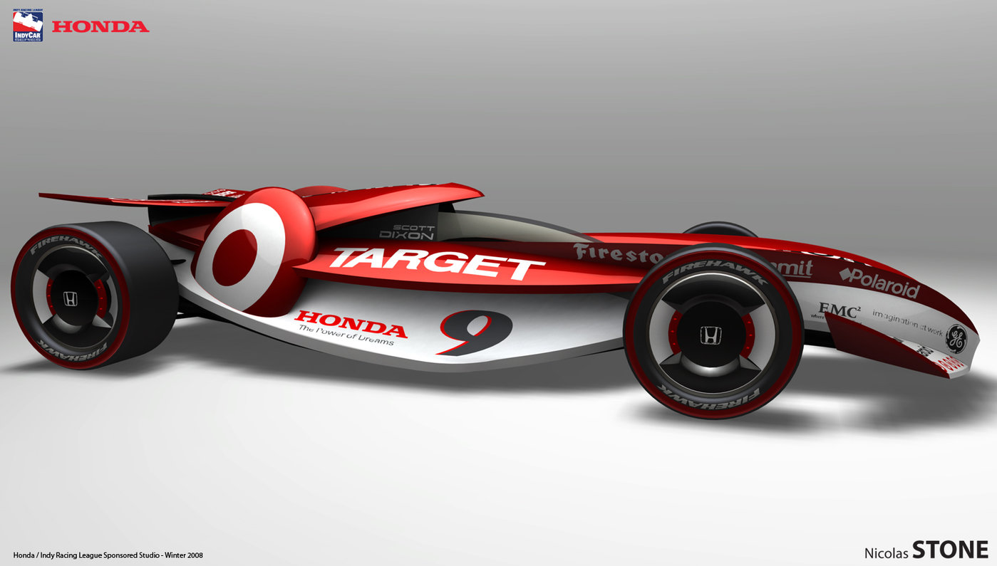 Honda IndyCar Sponsored Studio - Winter 2008 by Ren Stone at Coroflot.com