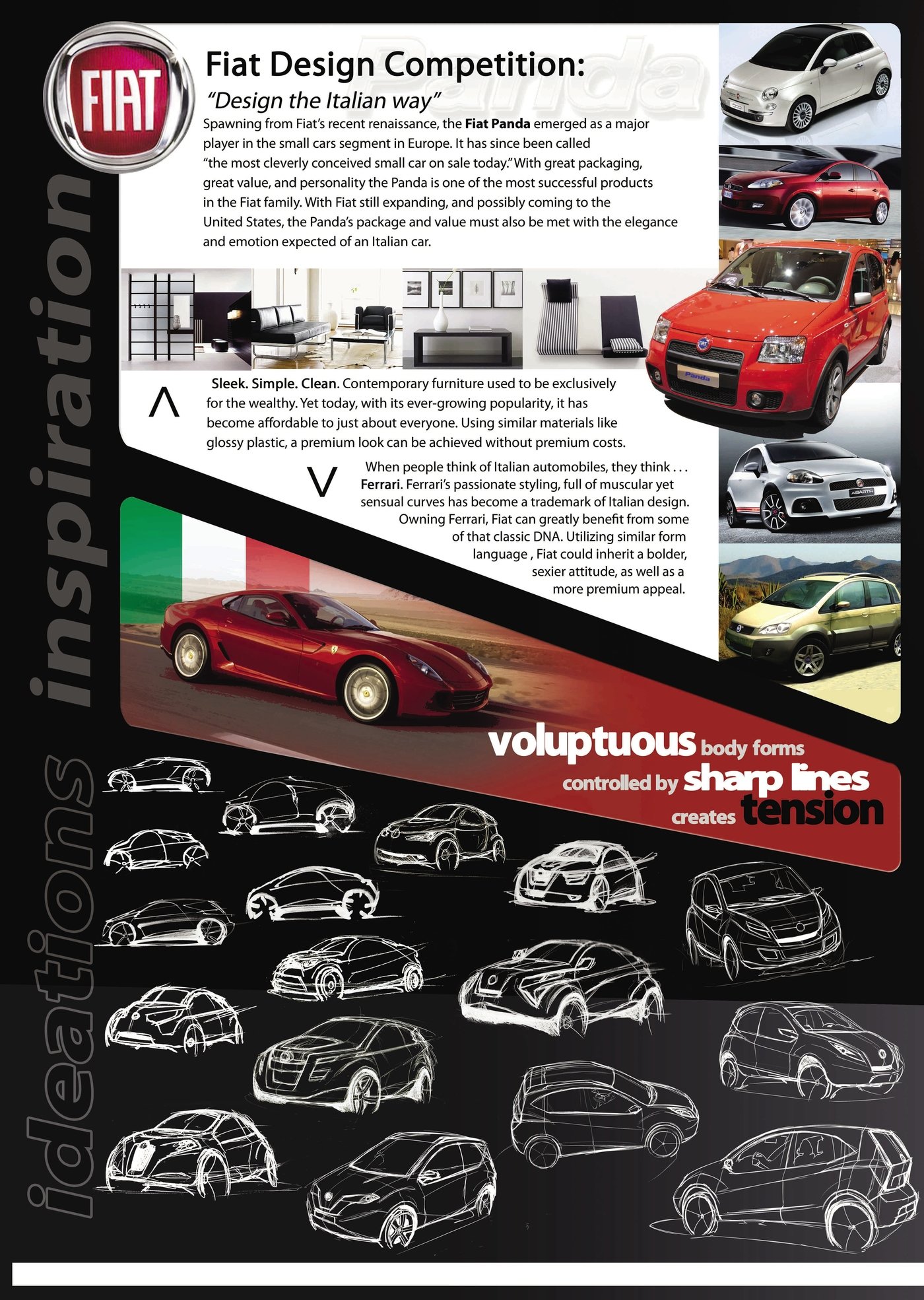 Fiat Design Competition - Winter 2007 by Ren Stone at Coroflot.com