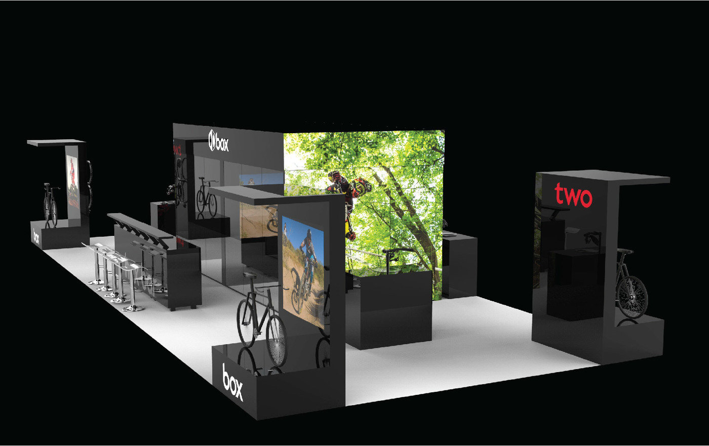 Environment & Trade Show Booth by Michael Gamstetter at Coroflot.com