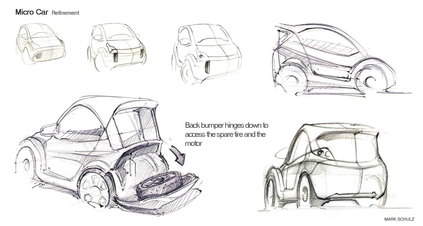 Micro Car by Mark Schulz at Coroflot.com