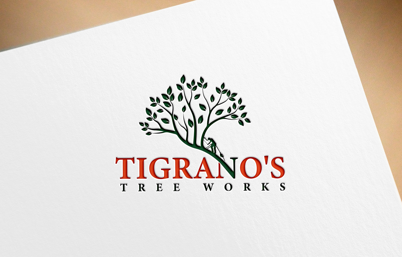 Tigrano's Tree Works Logo Design By Maruf Bhuiyan by Maruf Bhuiyan at ...