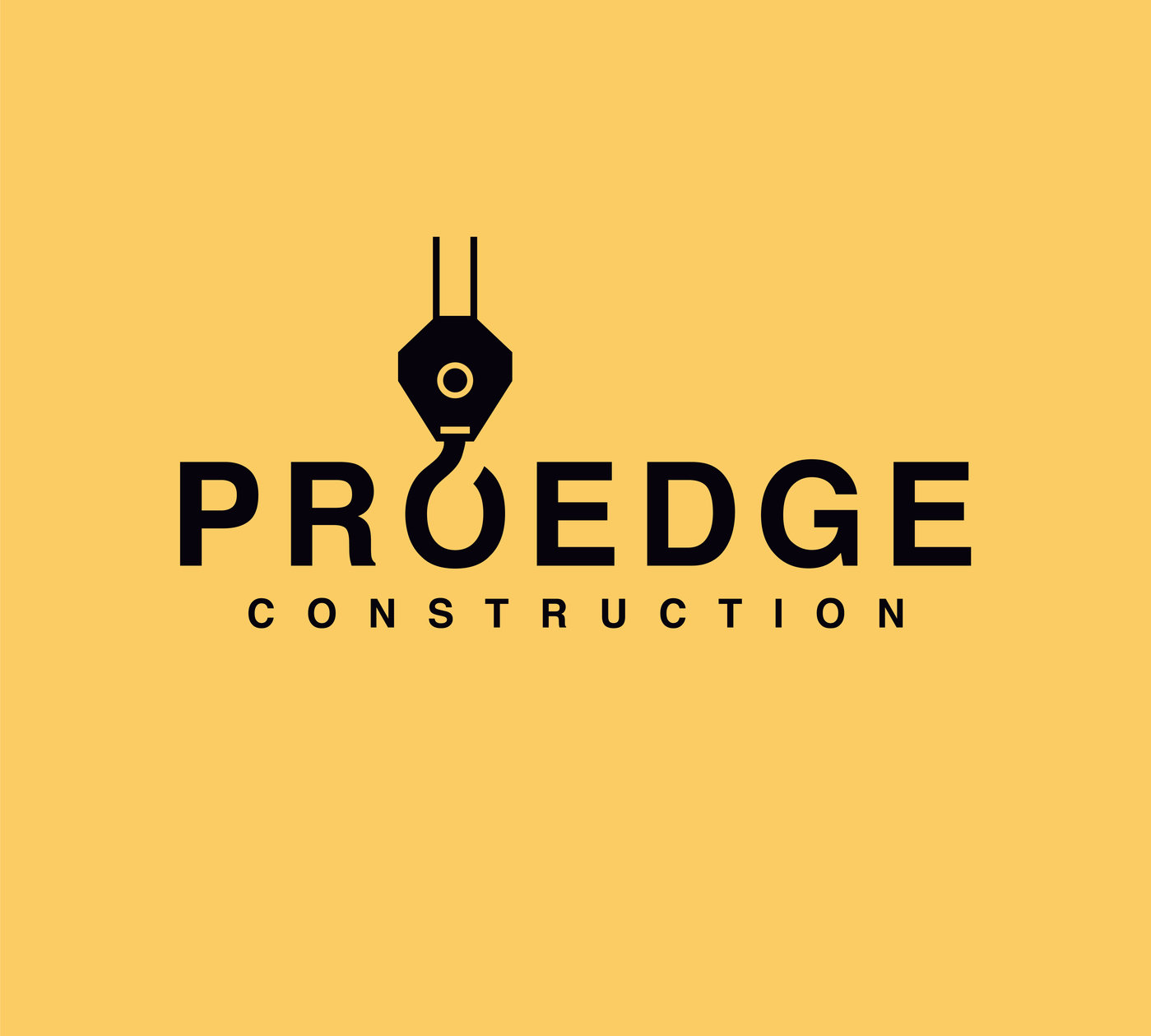 ProEdge Construction Logo Design by Maruf Bhuiyan at Coroflot.com